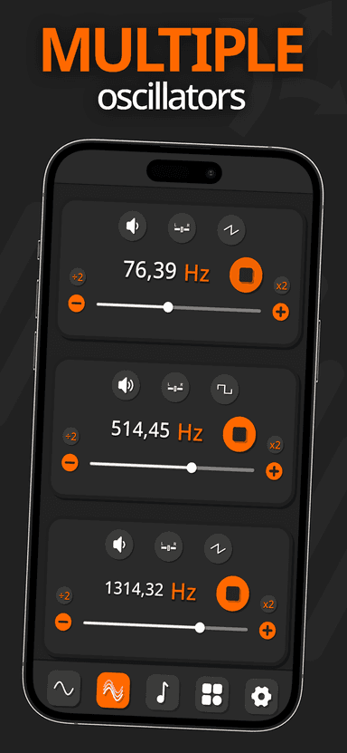 Frequency Sound Generator App